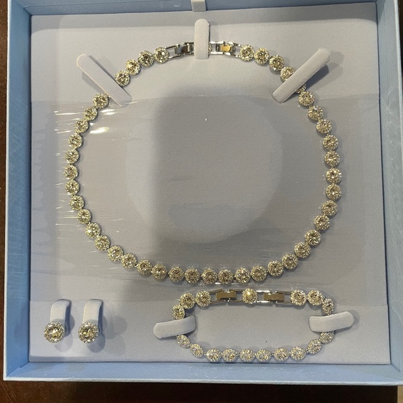 Swarovski | Jewelry | Swarovski Angelic Set | Poshmark